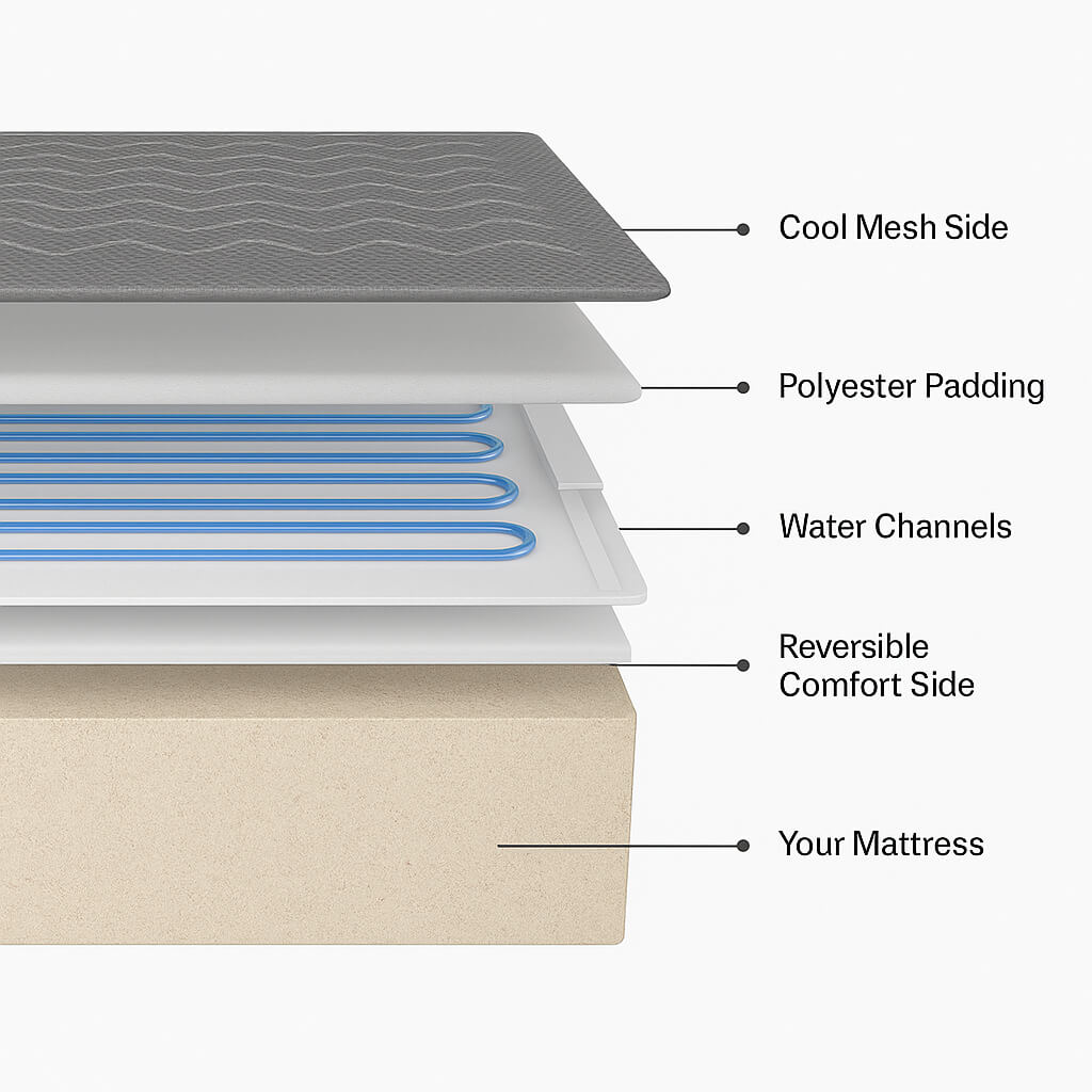 Circadian Sleep Pod® | Advanced Cooling & Heating Mattress Topper ...