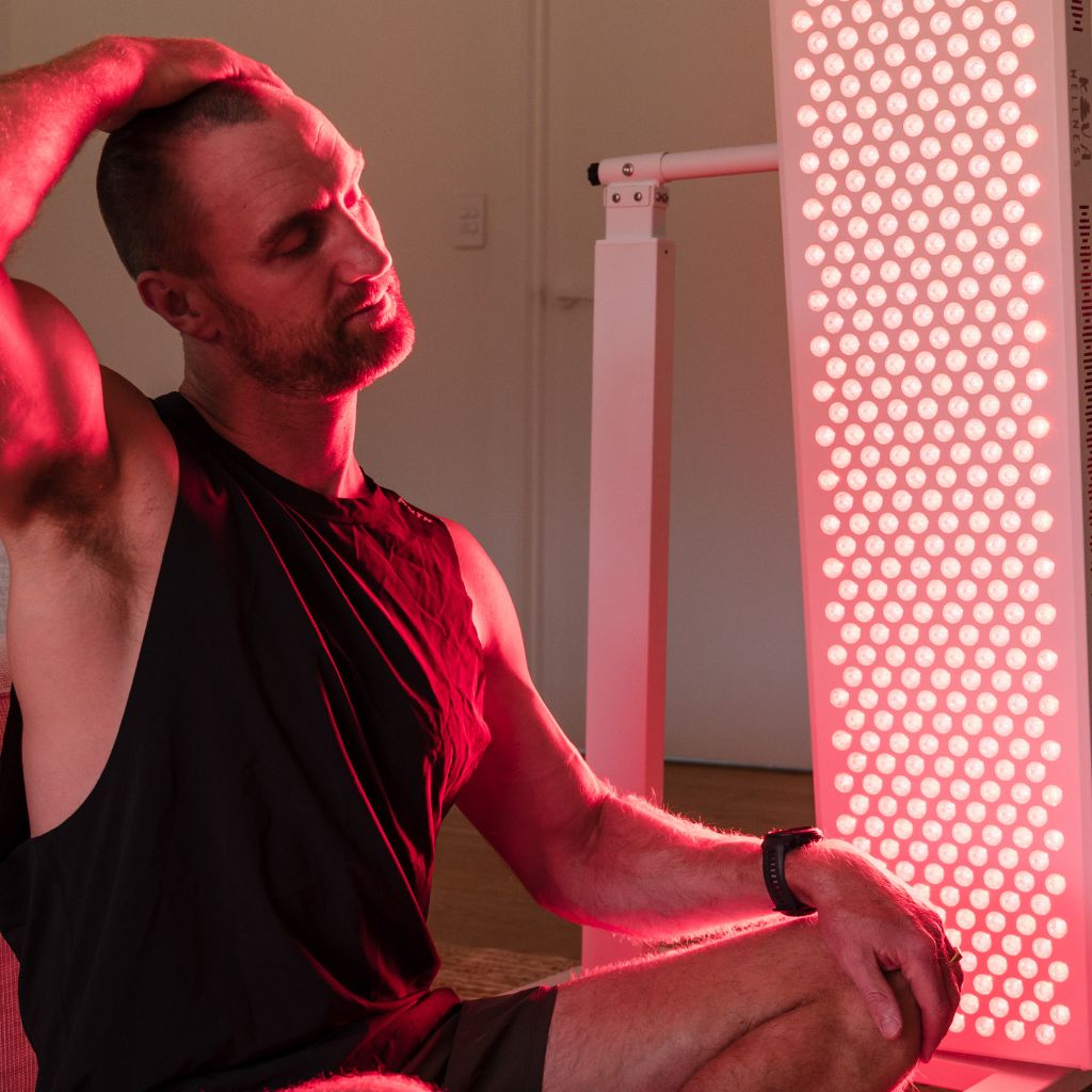 Pneumatic Floor Stand for Solace Red Light Therapy Panel – Kiva Wellness