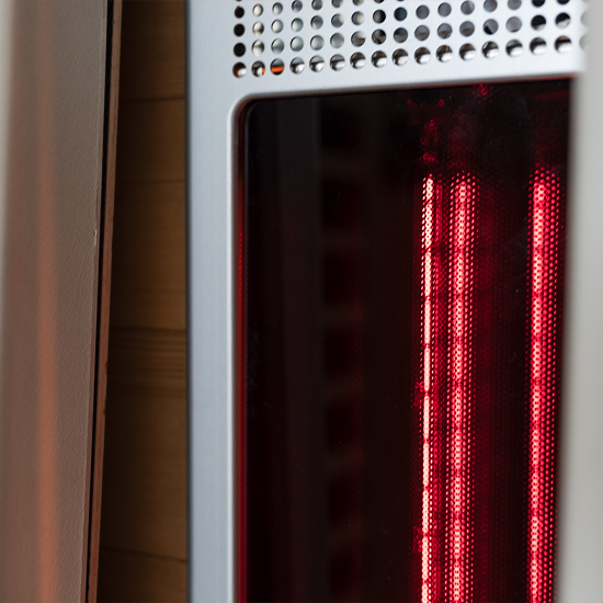 RejuvAir 2 Person Full Spectrum Infrared Sauna in White | Kiva Wellness