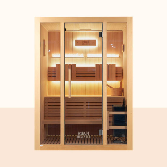 Reset Traditional Steam Sauna 3 Person – Kiva Wellness